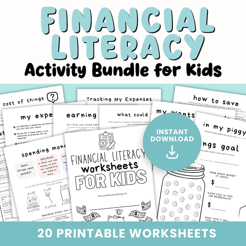 Kids Money Curriculum - Etsy