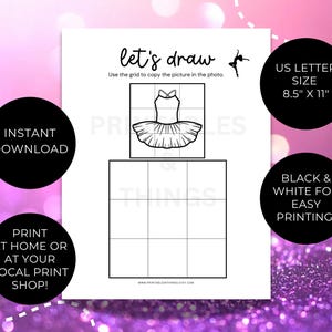 Dance Activity Bundle: Coloring Pages, Puzzles, Games (PDF Pattern) - Etsy