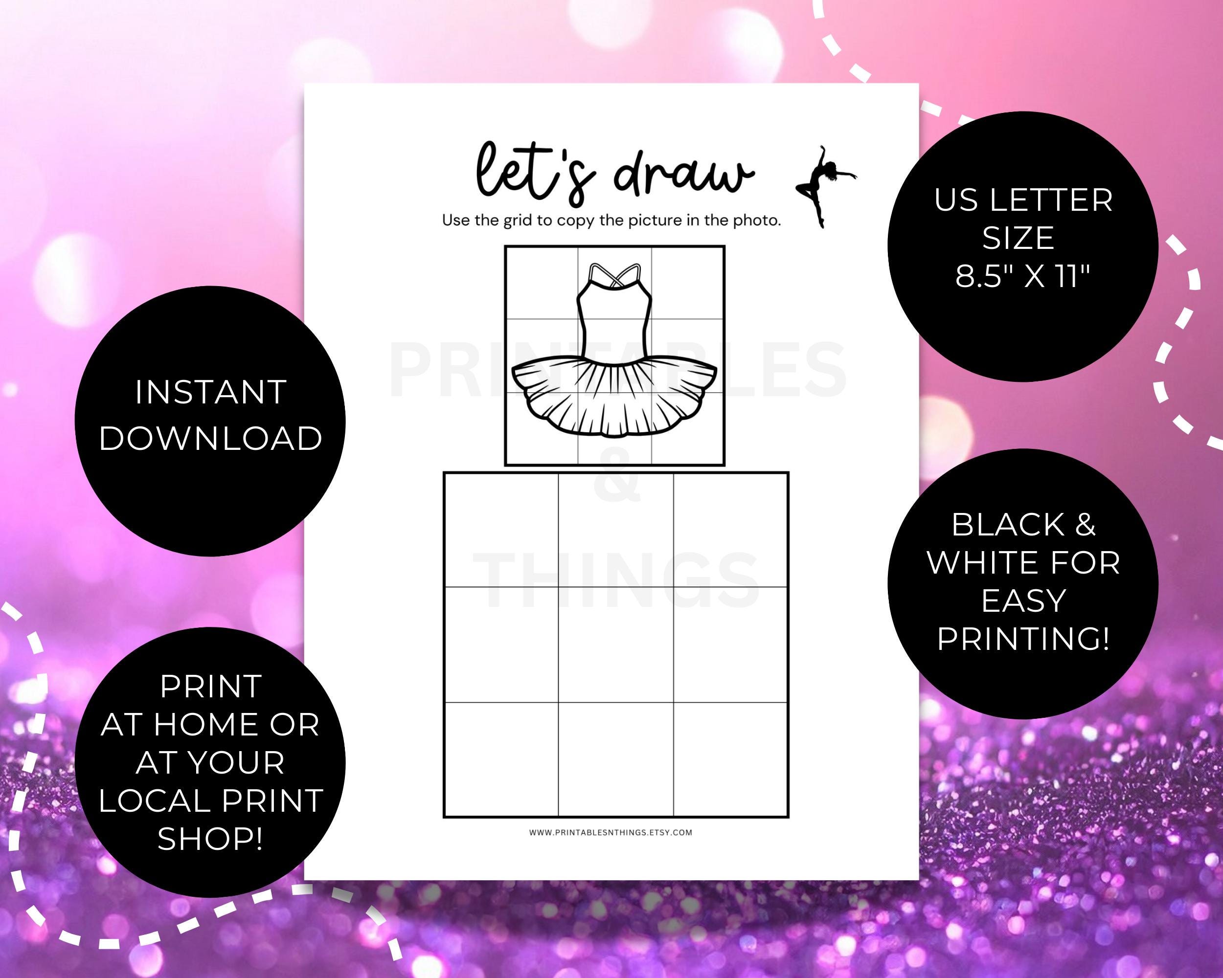 Dance Activity Bundle: Coloring Pages, Puzzles, Games (PDF Pattern) - Etsy