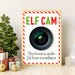 Elf Cam Printable: Santa Surveillance Camera Letter (PDF Download) - Etsy