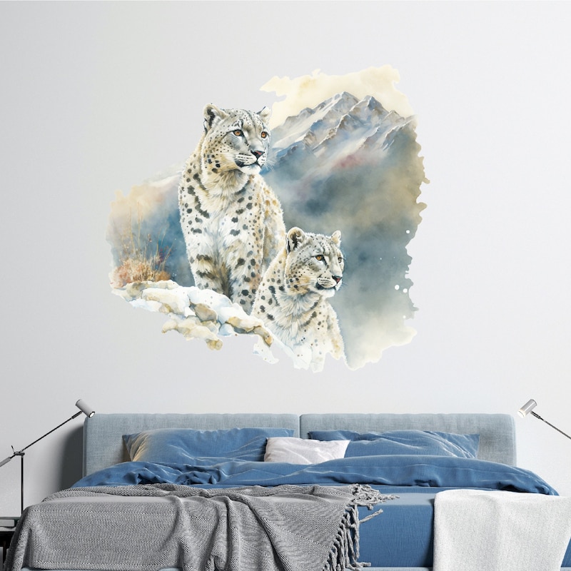 Leopard Wall Decal - Etsy