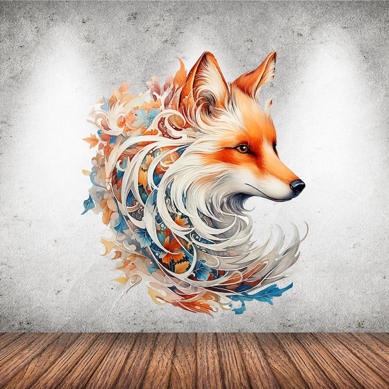 Fox Decal - Etsy