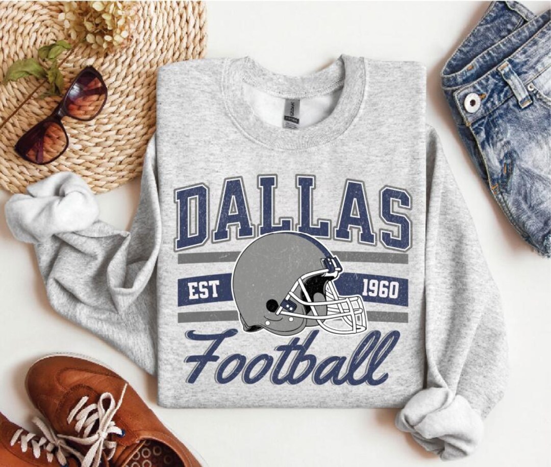 Vintage Dallas Football DTF Transfer, Ready to Press DTF Print Heat ...