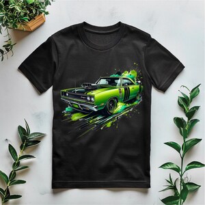 Muscle Car DTF Transfer, American Vintage Retro Car Ready to Press ...