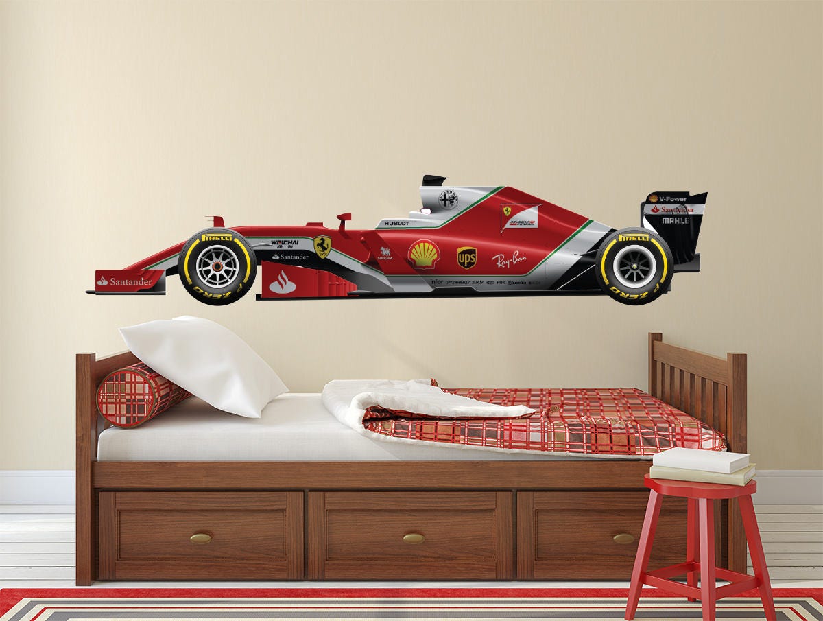 Formula 1 Car Decal - Etsy