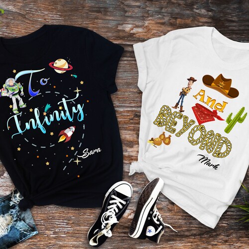 To Infinity and Beyond Shirt Toy Story Shirt Buzz Lightyear - Etsy