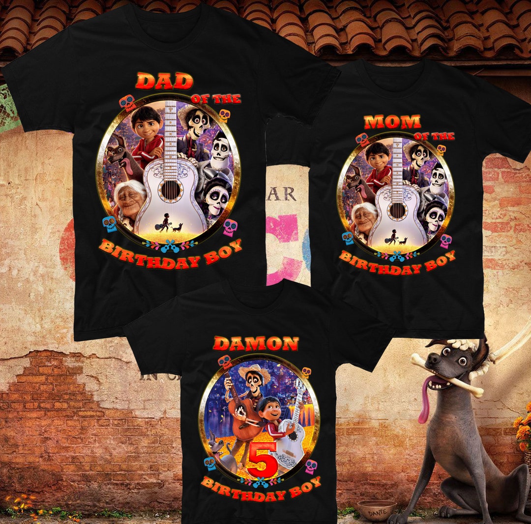 Coco Birthday Shirt Coco Family Party Shirts Coco Matching Family ...