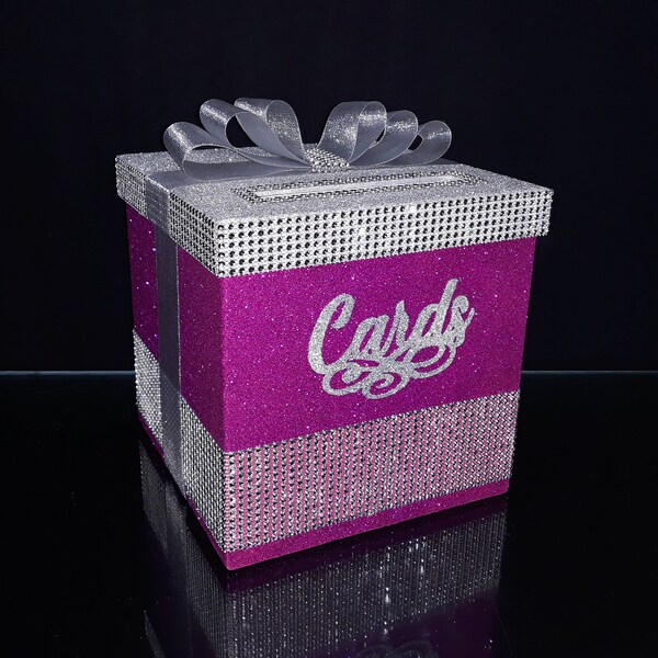 Pink Glitter Box - Etsy