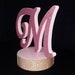 Styrofoam Disc Base 3D 7 and Number Foam Glitter Baby - Etsy