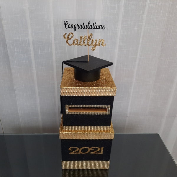 Graduation Card Box - Etsy