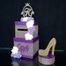 Cardbox Sweet 16, Birthday Card Box,purple Cards,cards Wedding Purple ...