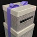 A Two-tier Card Box , a Two-story Cardbox,a Box for Cards Silver ...