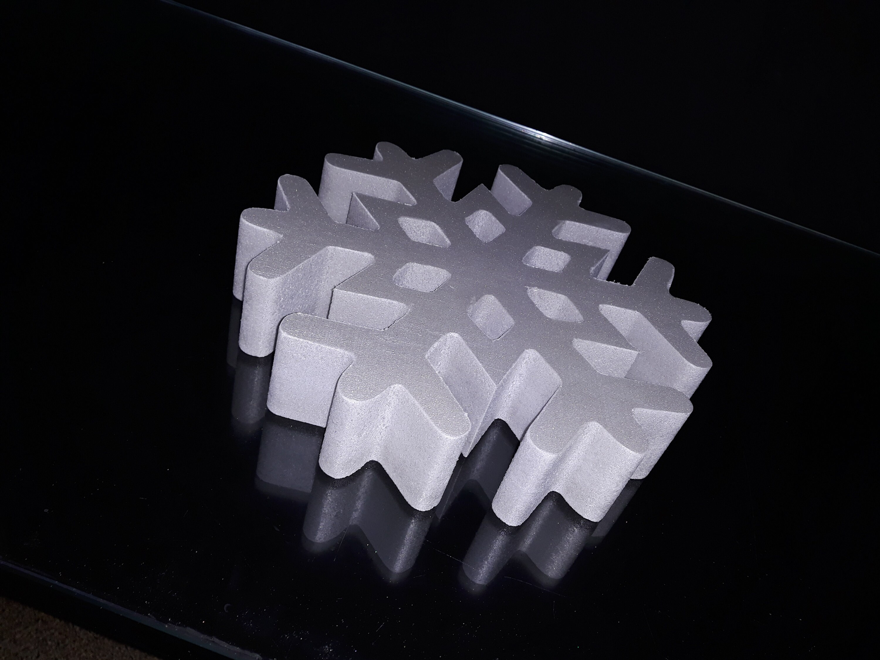 Snowflake styrofoam 10 inchesDecorative Snowflake Christmas | Etsy