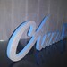 Custom Name Anna 16 Silver Glitter Styrofoam 3dlight Blue - Etsy