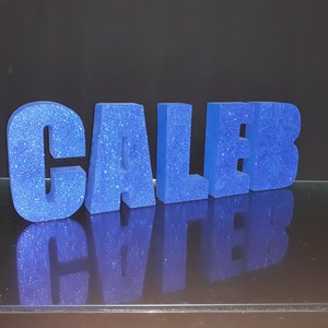Styrofoam Letters 3D 8",caleb Styrofoam Numbers 8 Inches,free Standing ...