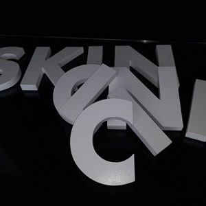 3D Styrofoam Letters 1" Thickness,shop Sign,anniversary Letters,foam ...