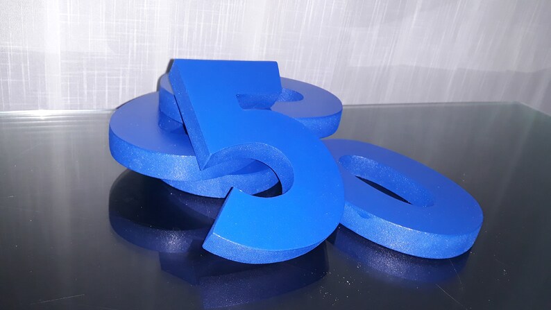 3D Styrofoam Letters 1 Thicknessshop Signanniversary | Etsy