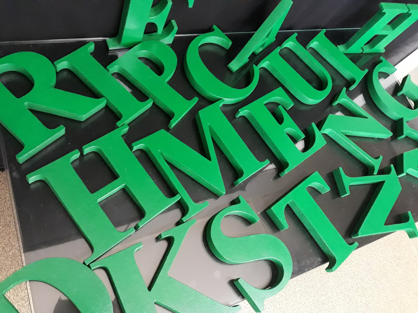 3D Styrofoam Letters 1 Thicknessgrin Foamshop - Etsy