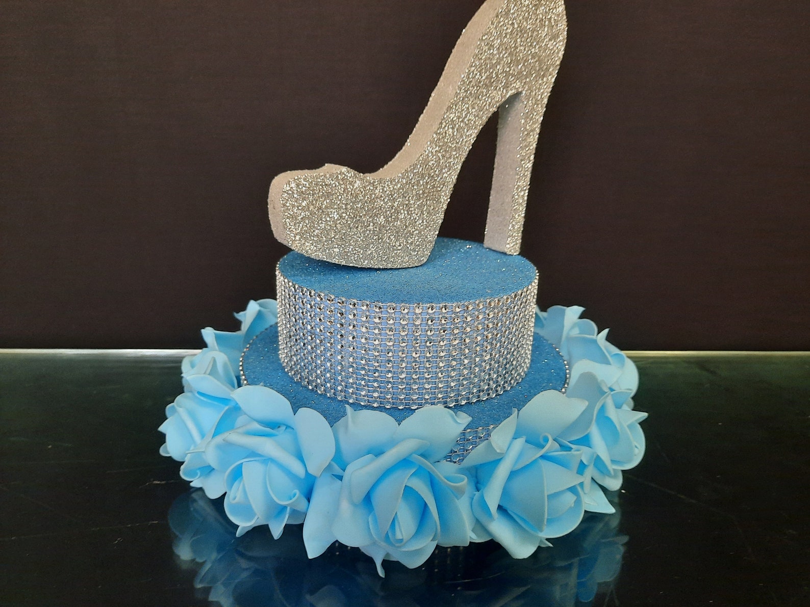 Centerpiece Shoe on standCentral decorCentral element on the | Etsy