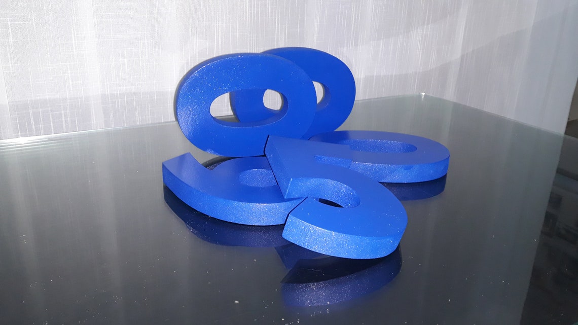 3D Styrofoam letters 1 thicknessShop signAnniversary | Etsy