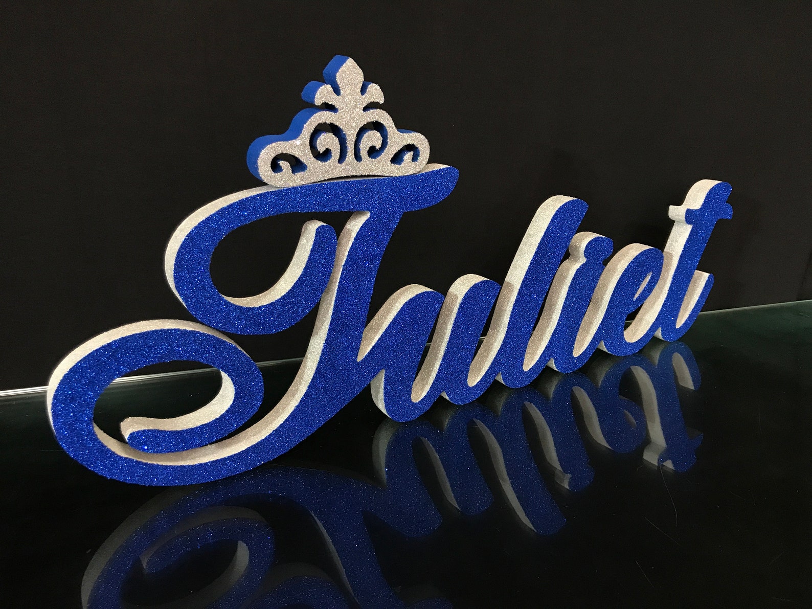 Custom Name 3D Juliet foam Letters Name Age Block3d Name - Etsy