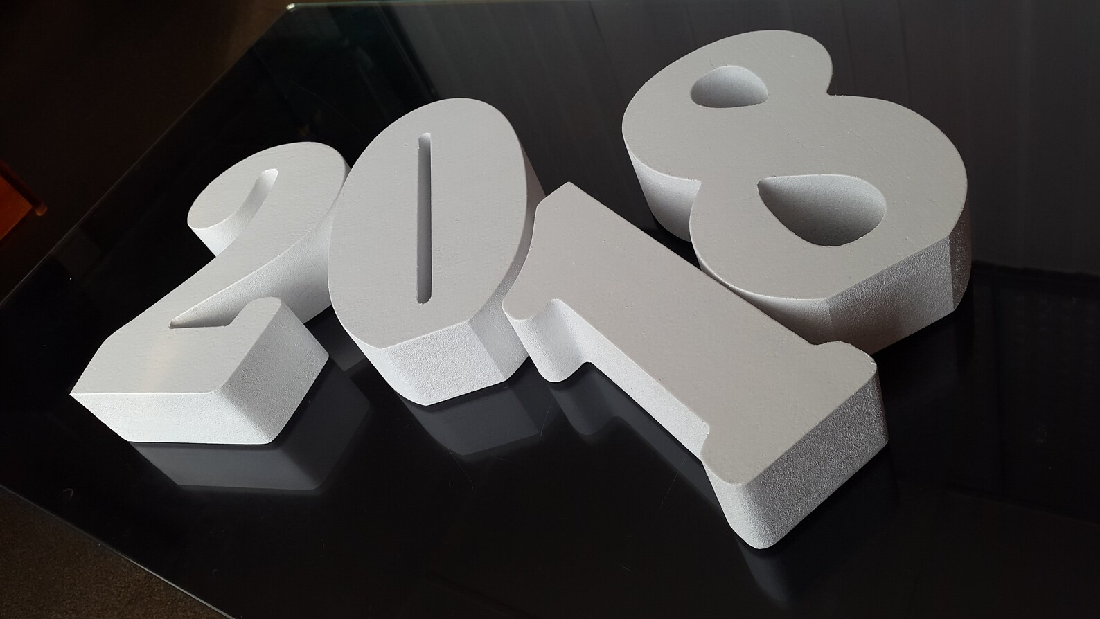 Styrofoam Letters 3D 8 Styrofoam Numbers 8 Incheslarge - Etsy