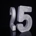 Styrofoam Letters 3D 15 Styrofoam Numbers 15 - Etsy