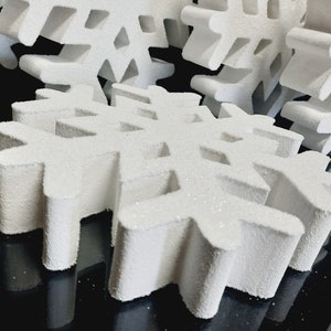 Snowflake Styrofoam Glitter,decorative Snowflake, Christmas Snowflake ...