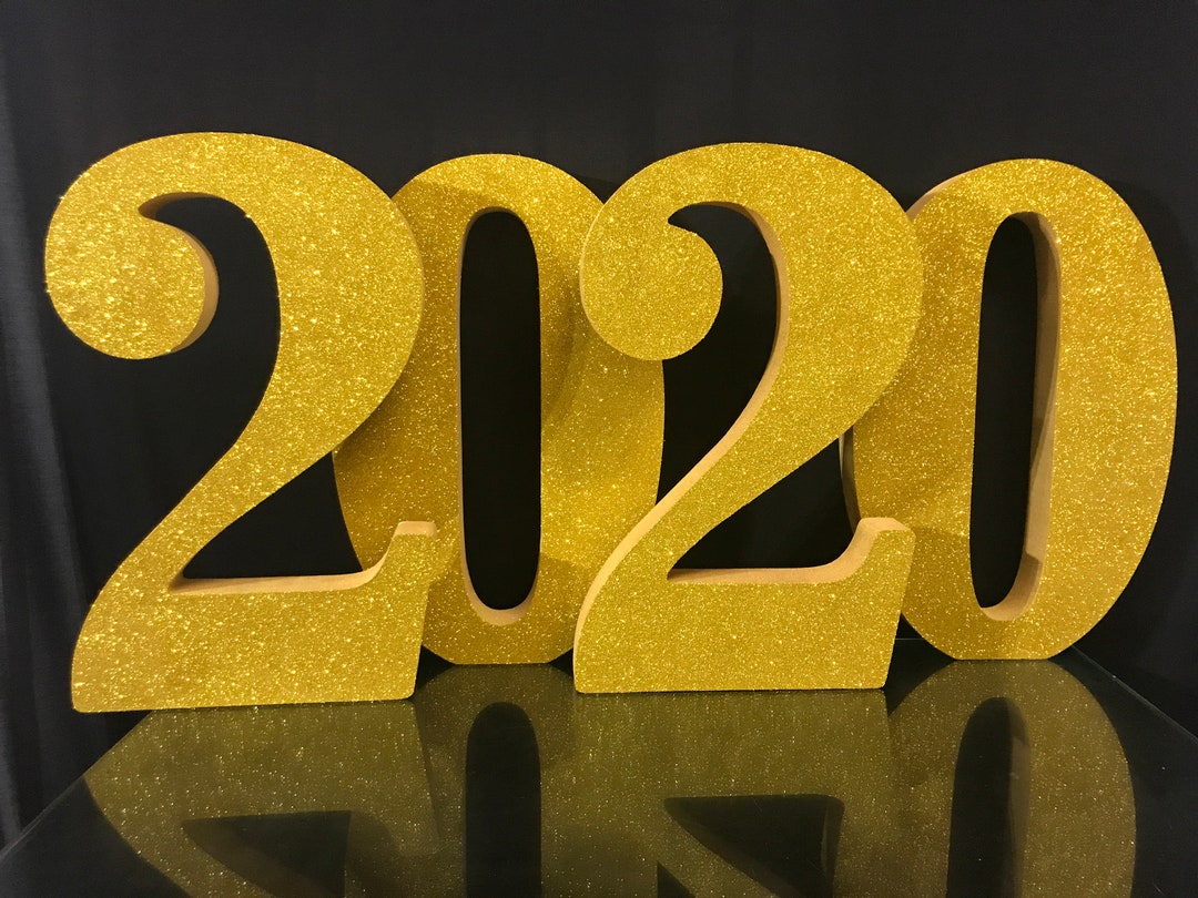 Styrofoam Letters 3D 24",foam Gold Numbers 24 Inches,3d Numbers 2020 ...
