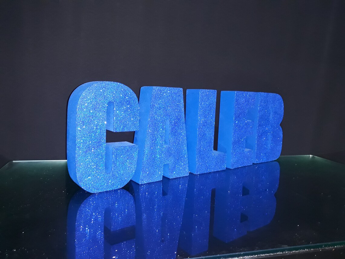 Styrofoam Letters 3D 8caleb Styrofoam Numbers 8 | Etsy