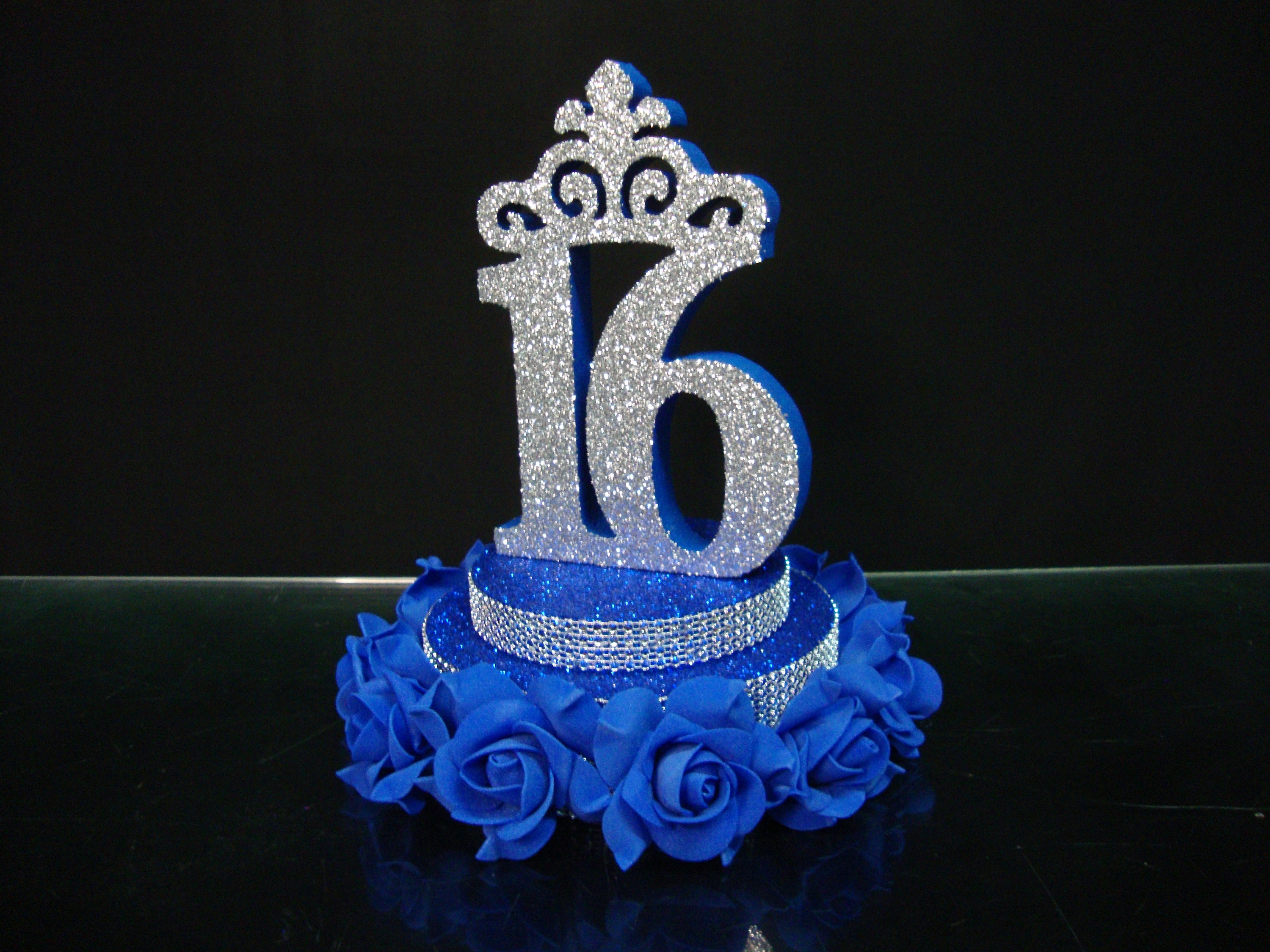 Numbers on Stand Rose Central Decor Central Element on the - Etsy