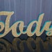 Turquoise Color Custom Name 3D Jody Gold Glitter,styrofoam Name,foam ...