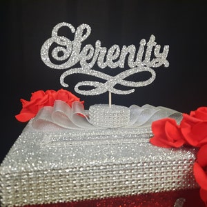 Red Card Box Sweet 16, Card Box Wedding Red, Mitzvah, Quince, Sweet 16 ...