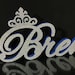 Custom Name 3D Brianna foam Letters Name Age Block3d Name - Etsy