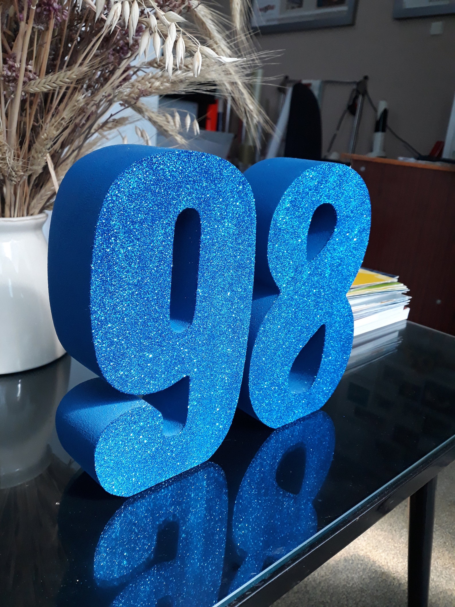 Styrofoam Letters 3D 8 Styrofoam Numbers 8 Incheslarge - Etsy