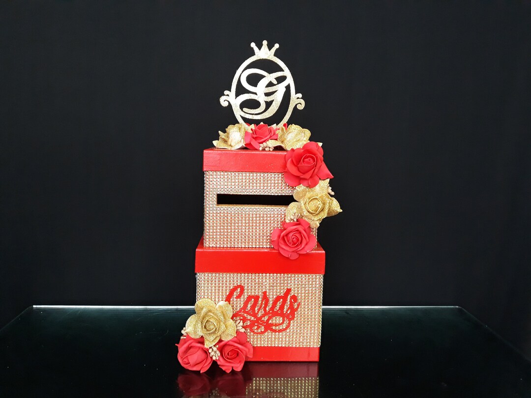 Cardbox Sweet 16, Birthday Cardbox Cards,red Roses Cardbox,red Wedding ...