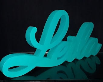 Leila Name Sign - Etsy