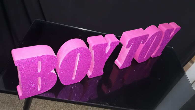 Styrofoam Letters 3D 8 3D Name Styrofoam 8 Incheslarge - Etsy