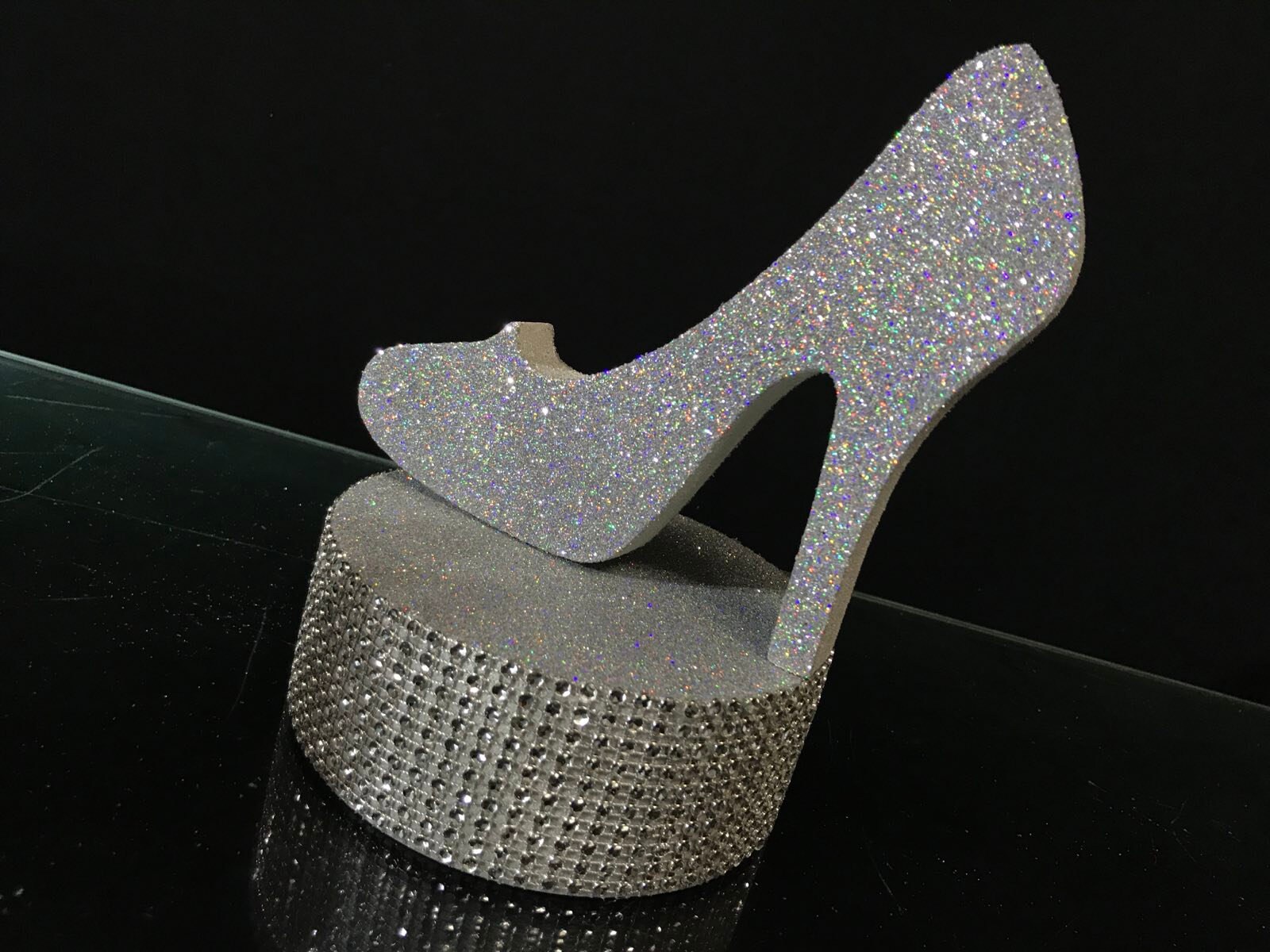 Centerpiece Shoe on Stand,central Decor,central Element on the Table ...