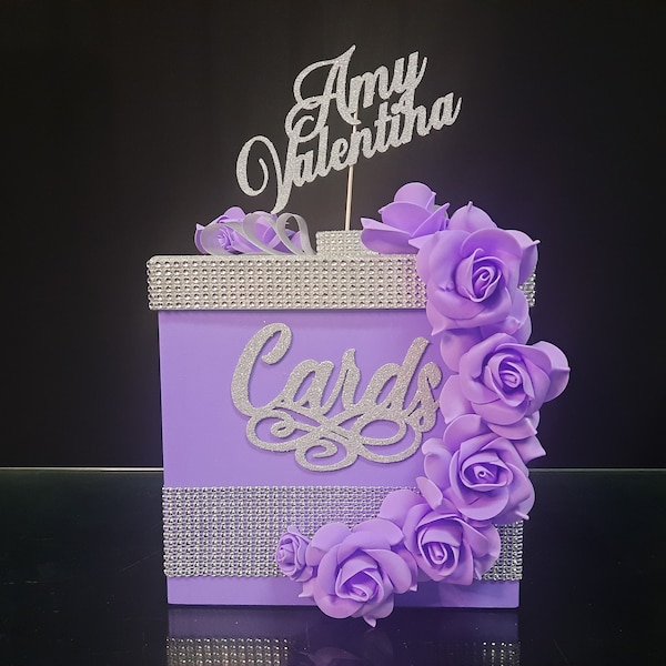 Quinceanera Card Box - Etsy