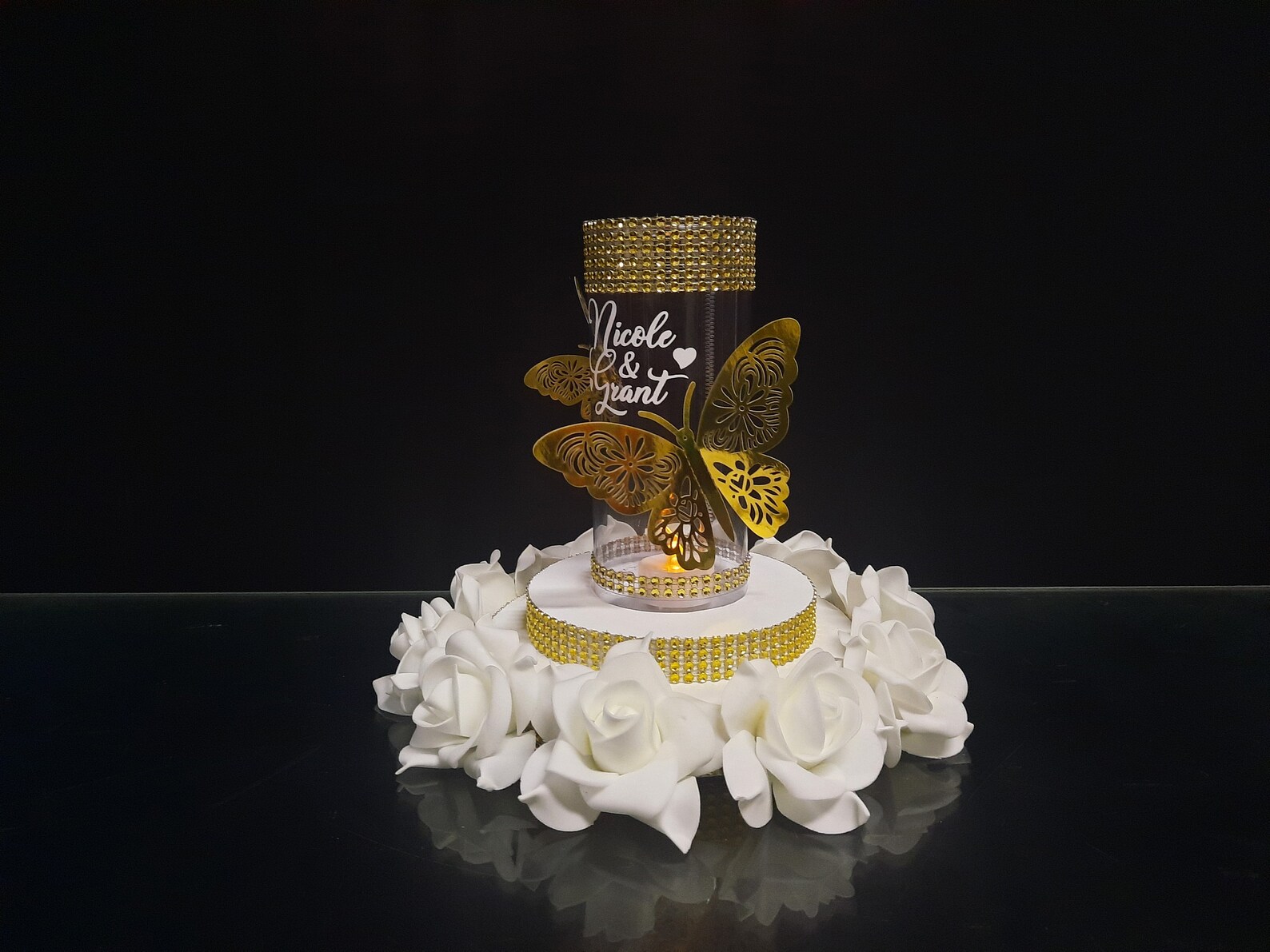 Butterflies Quinceañera Centerpieces Tablessweet 16 - Etsy