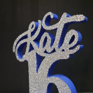 Sweet 16 Name Centerpieces for Table, Quinceanera Name Table ...