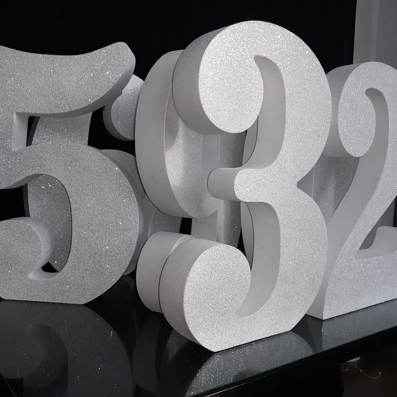Foam Letters and Numbers - Etsy