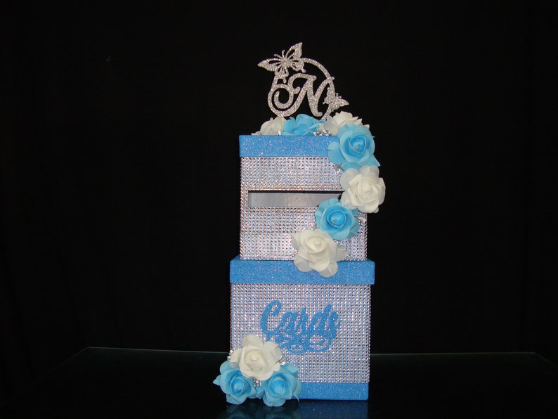 Cardbox Sweet , Birthday Cardbox, Blue Cards, Royal Blue Roses Cardbox ...