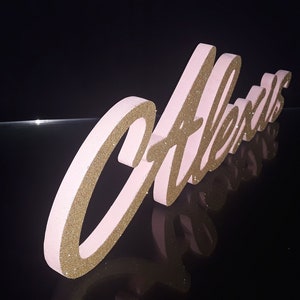 Pink Color Custom Name 3D Alexis Gold Glitter,foam Letters Name ,3D ...