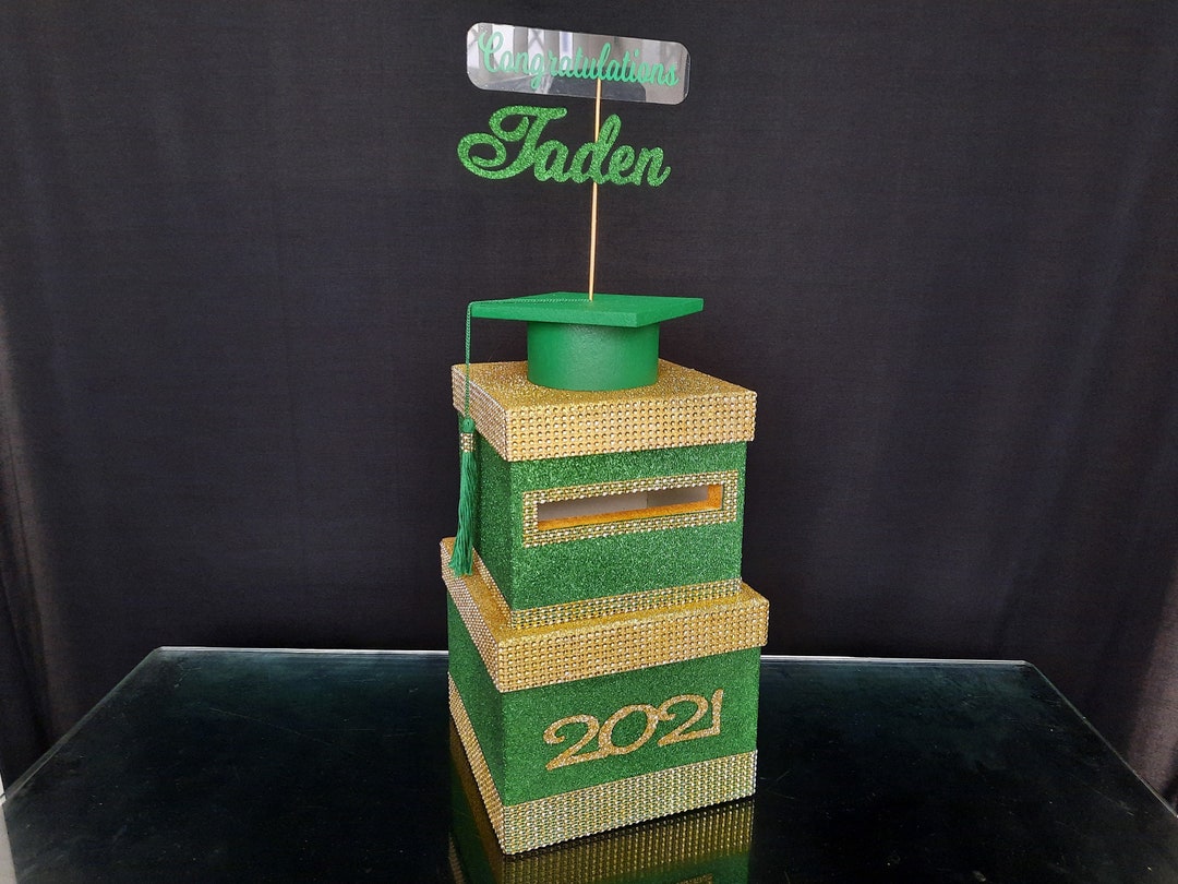 Graduation Card Box, Cardbox Grin Graduation - Etsy