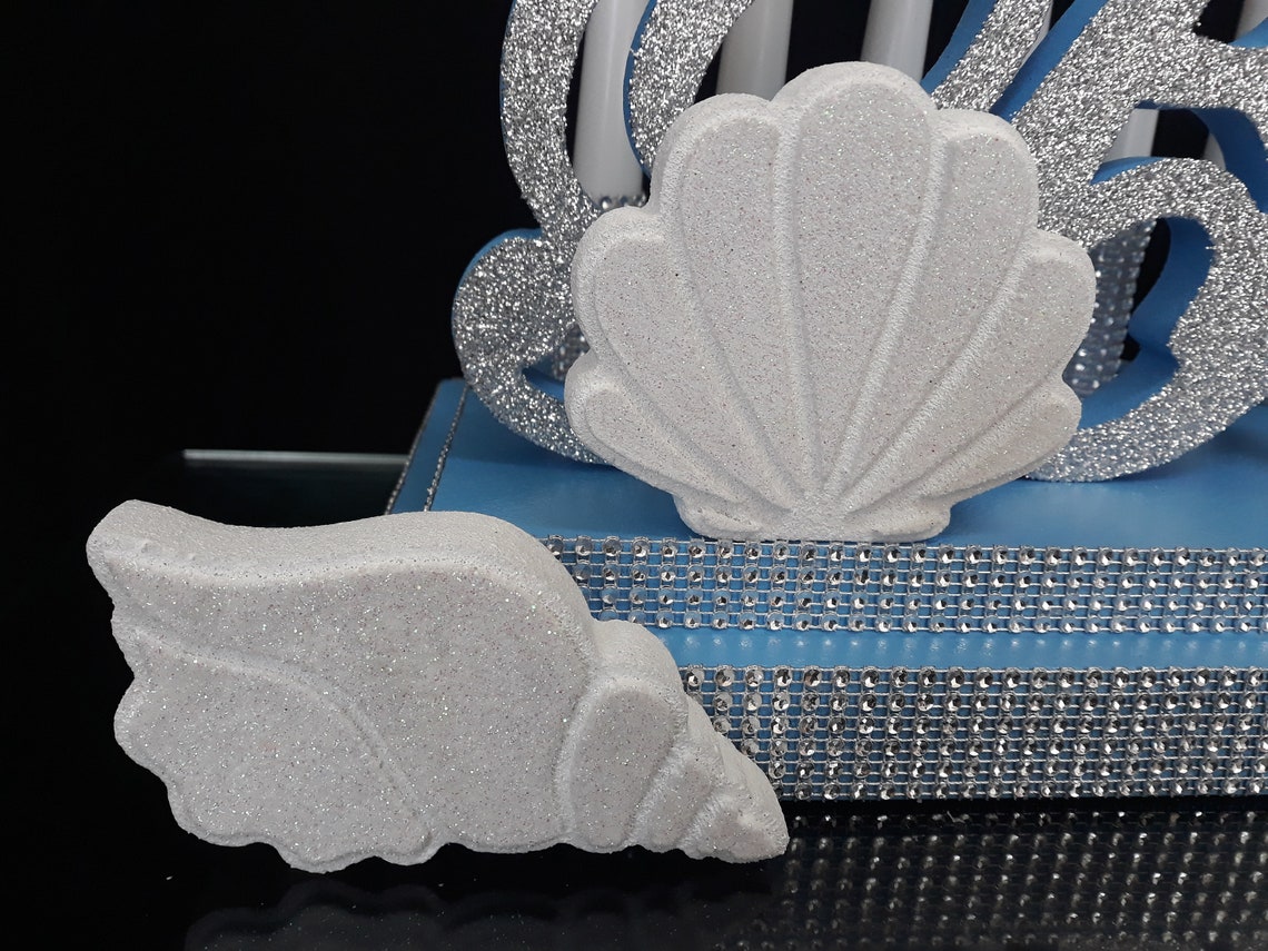 Styrofoam Shell Set Decorative Shells Beach Party Shells | Etsy