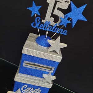 Stars Card Box, a Two-story Cardbox With Stars, a Box for Cards Stars ...