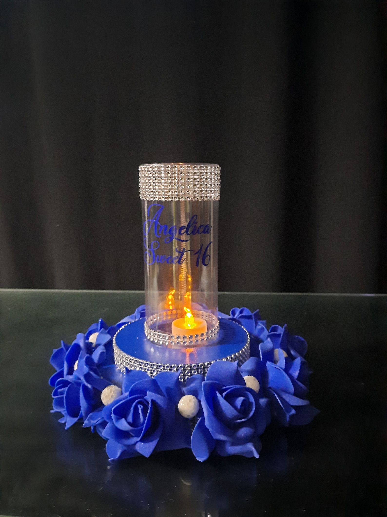 Sweet 16 Centerpieces Fortable,quinceañera Centerpieces Tables,luminary ...