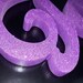 Purple Glitter Custom Name 3D Jabez Purple Foam Letters Name - Etsy